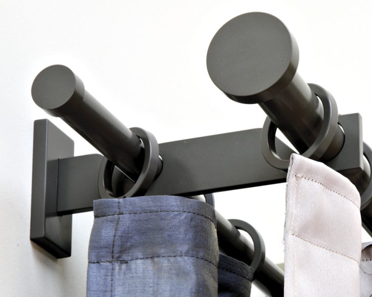How to utilise Double Brackets Curtains